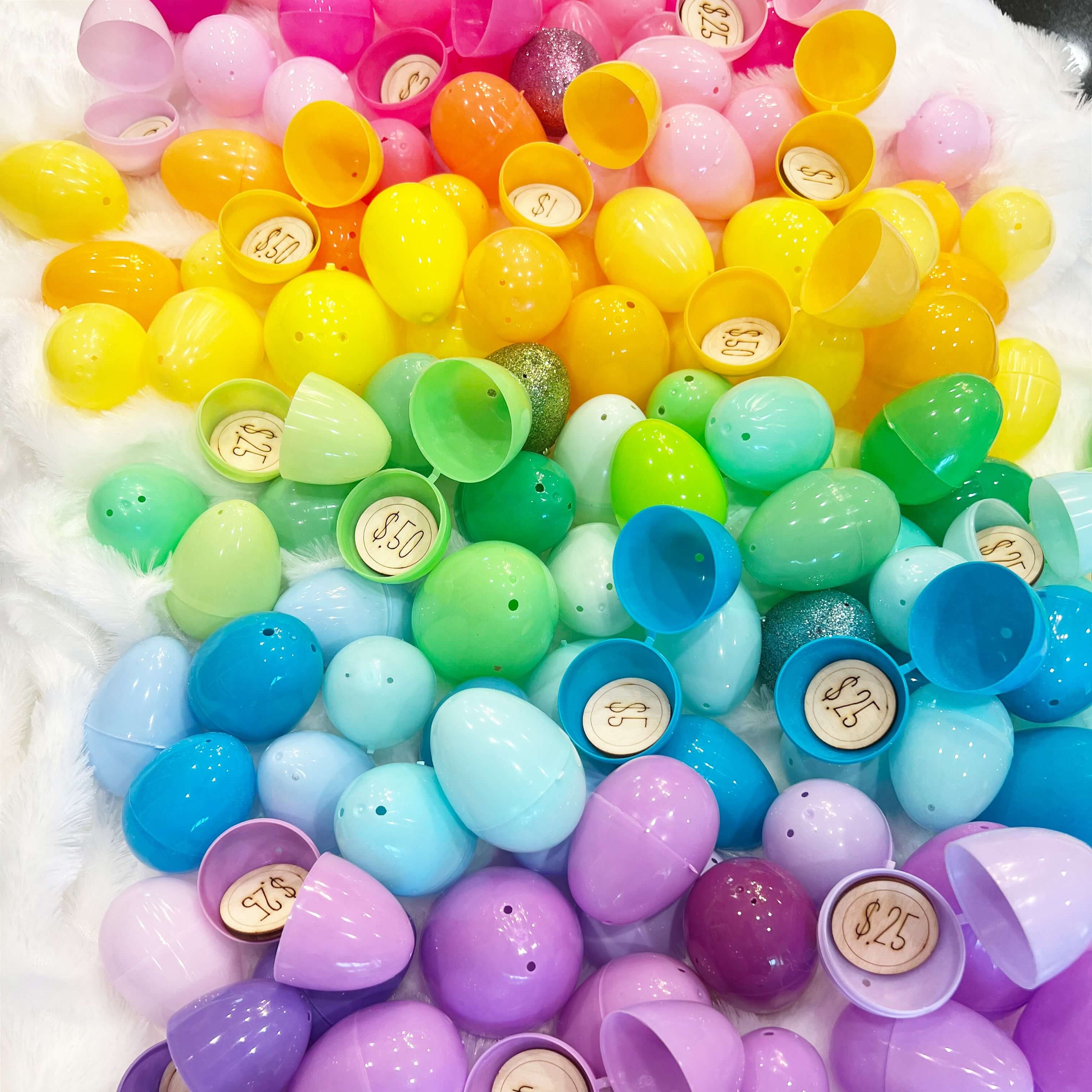 Easter Egg Tokens Egg Hunt Filler Non Candy Egg Filler Easter Egg Hunt ...