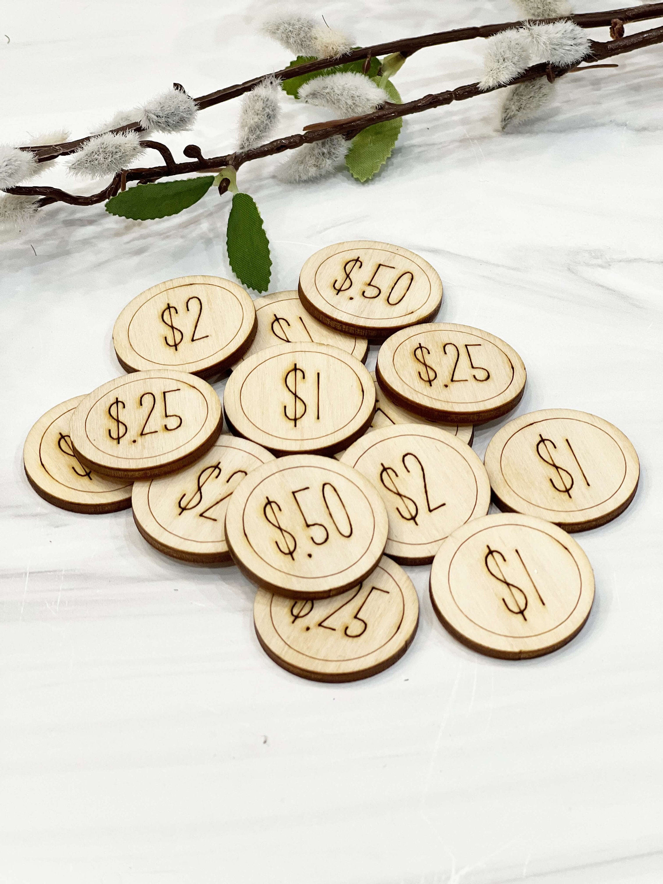 Easter Egg Tokens Egg Hunt Filler Non Candy Egg Filler Easter Egg Hunt ...