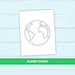 Earth Day Q-tip Tracing Sheets - Printable Preschool Worksheets for ...