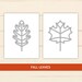 Fall Q-tip Tracing Sheets - Printable Preschool Worksheets for Fine ...