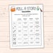 Halloween Roll a Story - Creative Writing Prompt Activity - Printable ...