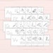 Printable Alphabet Play Dough Mats - Playdoh Mats for Toddlers ...