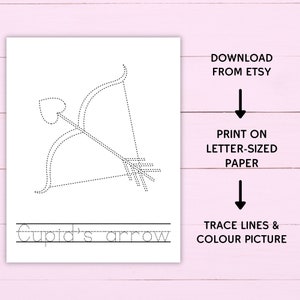 Printable Valentine's Day Tracing Sheets - Tracing Worksheets for ...