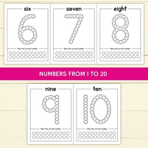 Dot-to-dot Numbers 1-20 - Printable Learning Activity for Kids ...