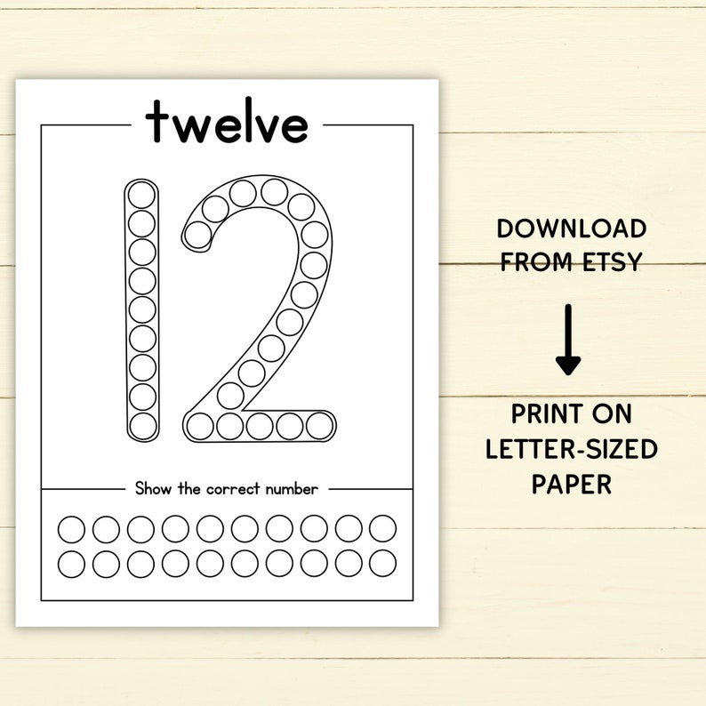 Dot-to-dot Numbers 1-20 - Printable Learning Activity for Kids ...