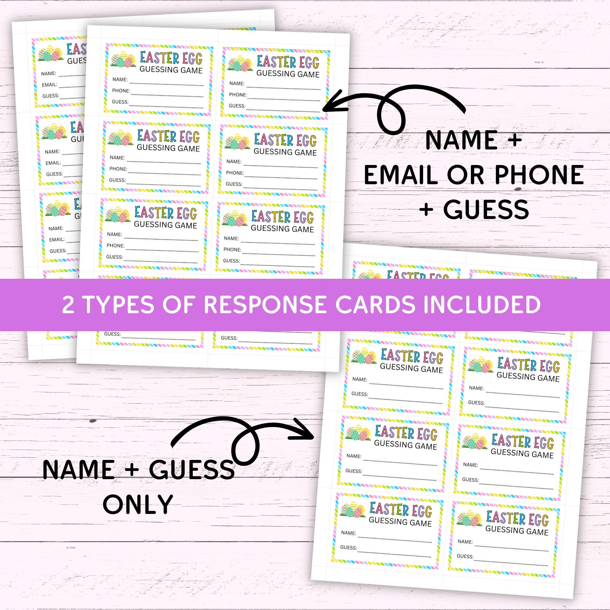 Easter Egg Guessing Game - Easter Guessing Jar Game - Easter Classroom ...