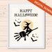Halloween Witch's Broom Handprint Craft Template - Etsy Canada