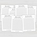Bookshelf Reading Tracker Printable - 25 Books | 2 Designs - Printable ...