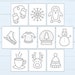 Winter Q-tip Tracing Sheets Printable Preschool Worksheets for Fine ...