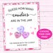 Valentine Candy Guessing Game - Valentine Guessing Jar Game - Classroom ...
