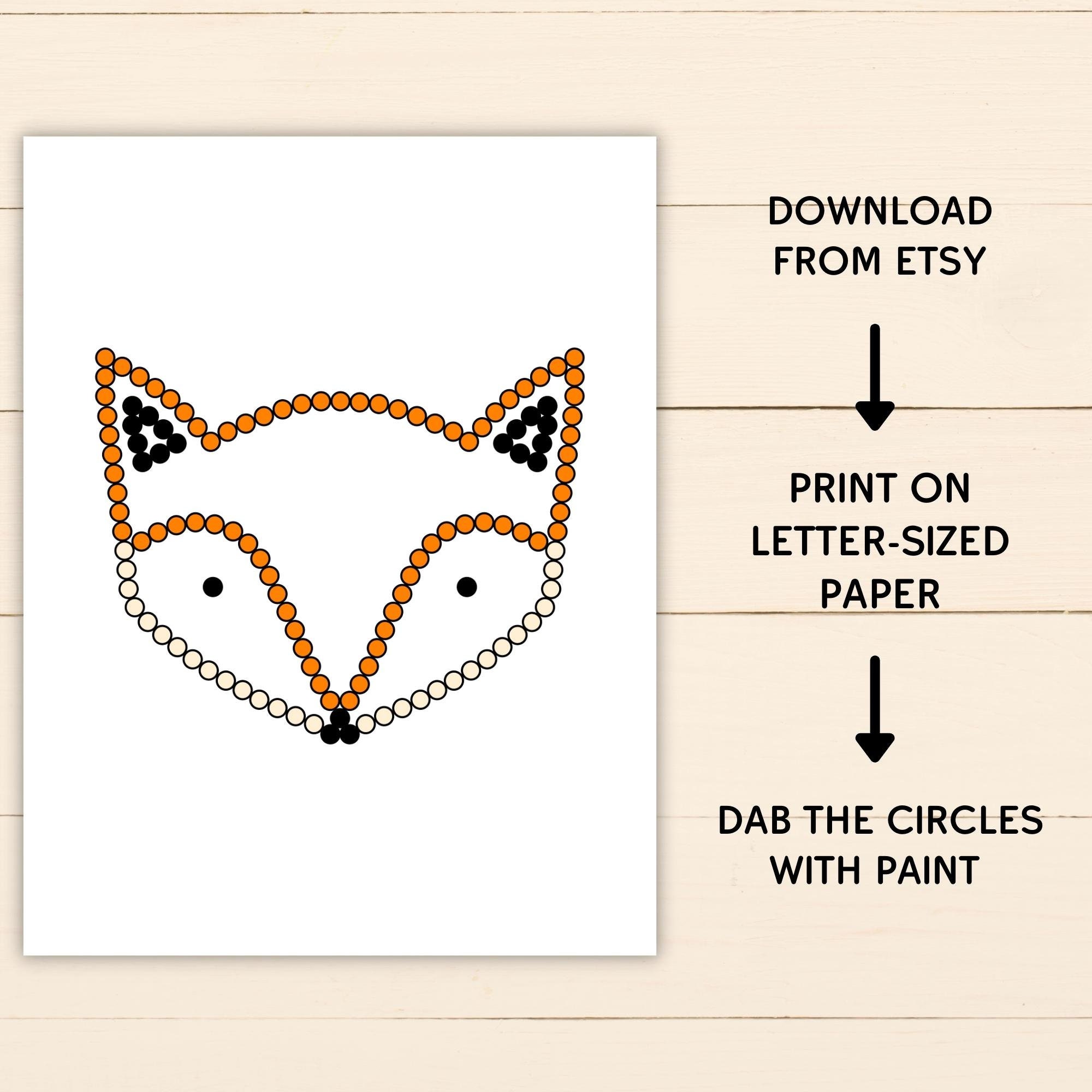 Fall Q-tip Tracing Sheets - Printable Preschool Worksheets for Fine ...