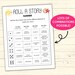 Summer Roll a Story - Creative Writing Prompt Activity - Printable ...