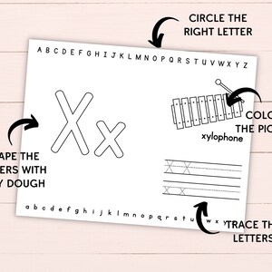 Printable Alphabet Play Dough Mats Playdoh Mats for Toddlers - Etsy