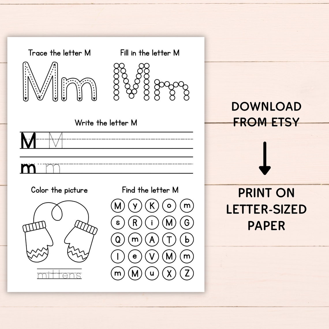 Alphabet Review Printable - Alphabet Revision Sheets - Letters ...