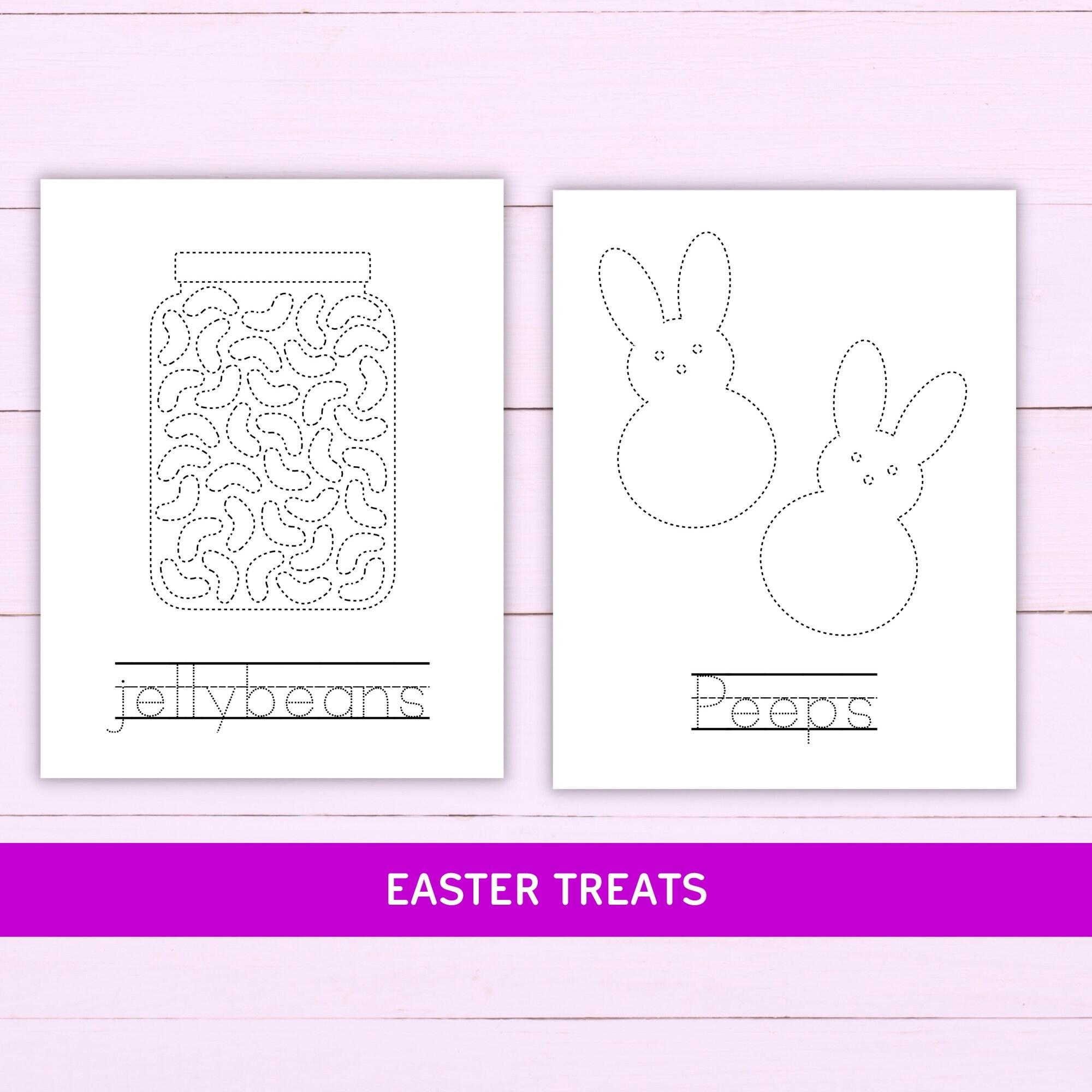 Printable Easter Tracing Sheets Tracing Worksheets for Preschool ...