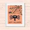 Halloween Spider Handprint Craft Template Handprint Art Kit for Kids ...