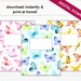 Printable Butterfly Binder Covers Editable Instant Download - Etsy