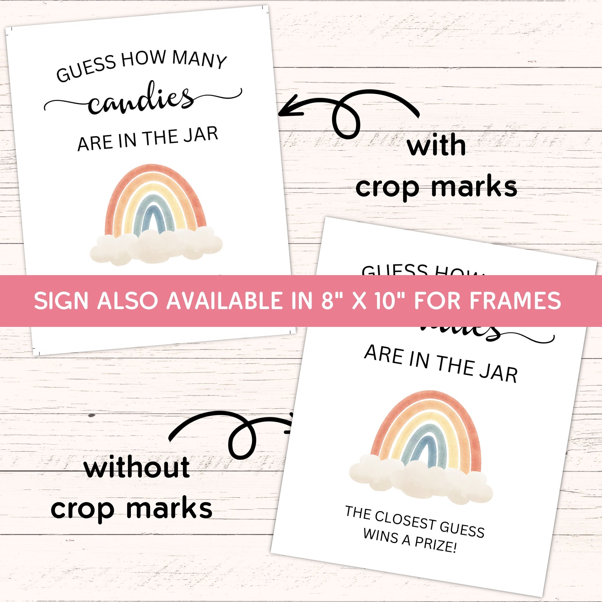 Guess How Many Candies Game Candy Guessing Game How Many Candies Are in ...