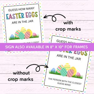 Easter Egg Guessing Game - Easter Guessing Jar Game - Easter Classroom ...