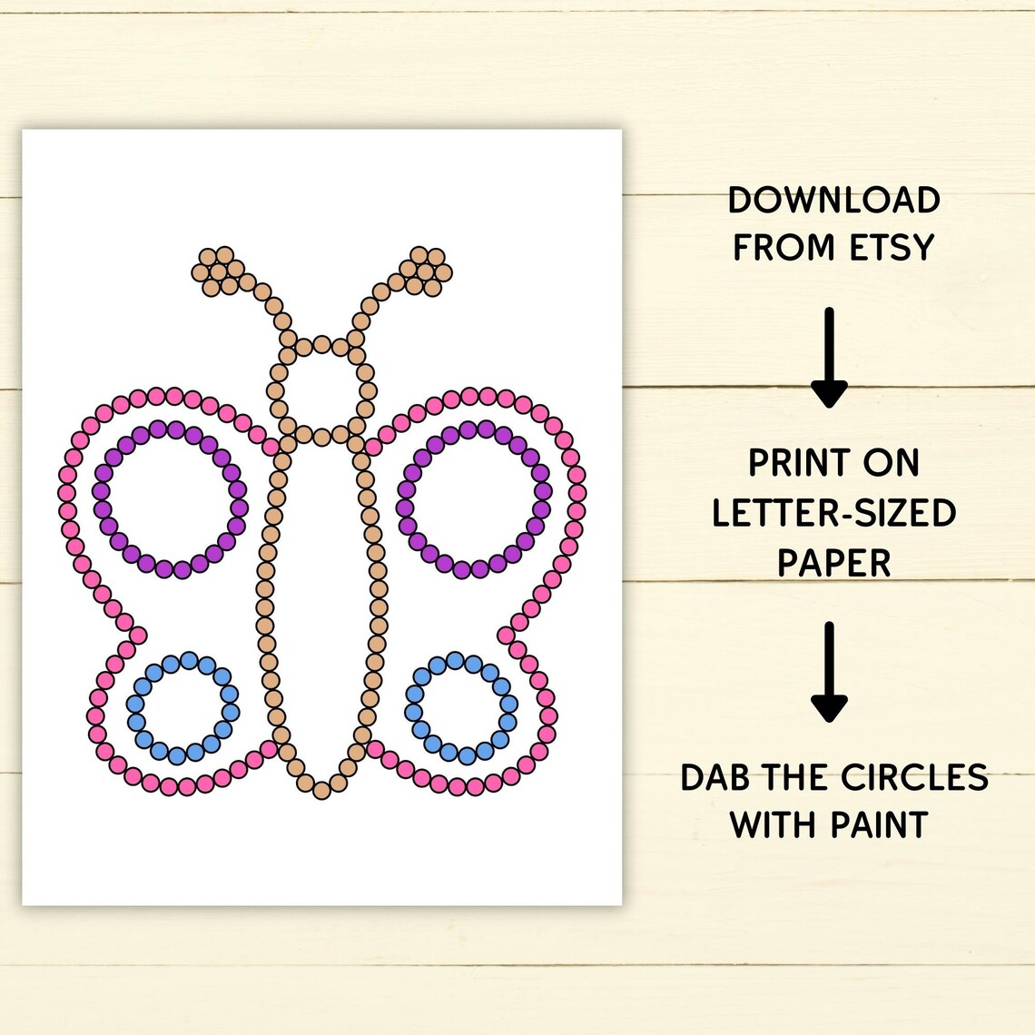 Spring Q-tip Tracing Sheets Printable Preschool Worksheets for Fine ...
