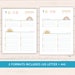 Printable Boho Daily + Weekly + Monthly Planner Page Bundle With Bonus ...