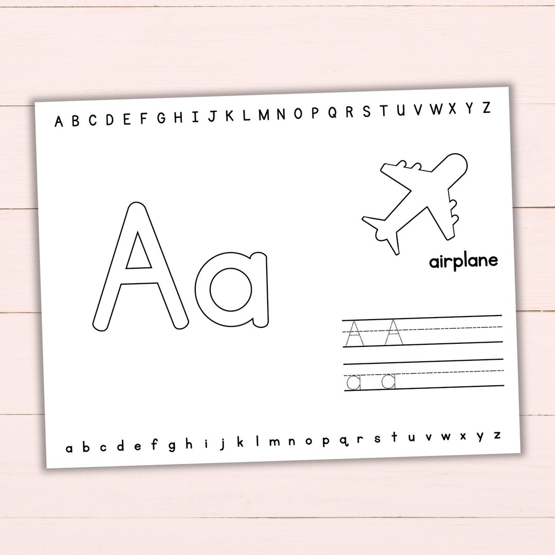 Printable Alphabet Play Dough Mats - Playdoh Mats for Toddlers ...