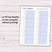 Printable 15-minute Schedule Planner - Editable Instant Download ...