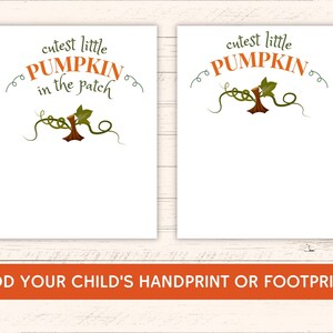 Printable cutest Pumpkin in the Patch (Instant Download) - Etsy