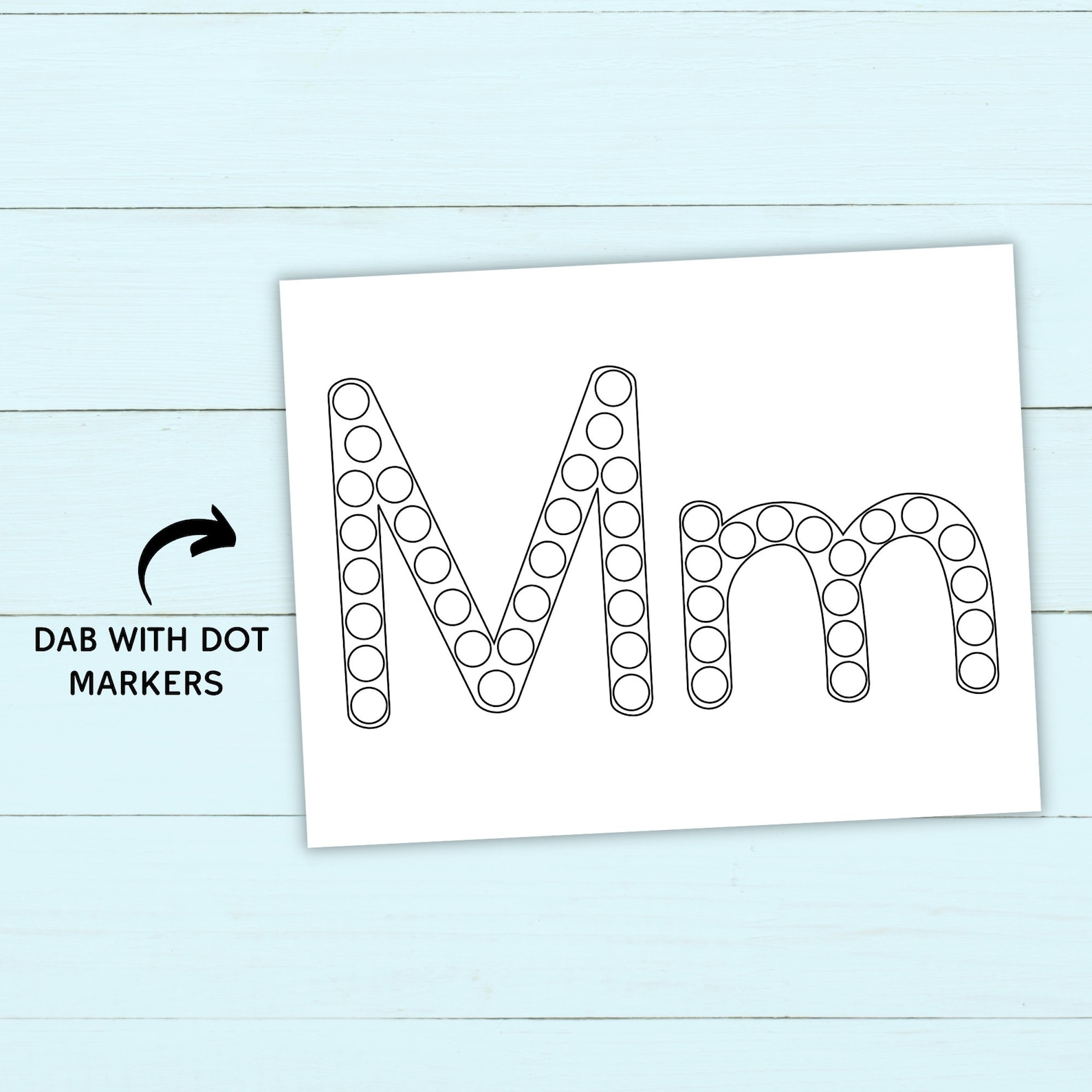 Printable Alphabet Dot Marker Pages - Alphabet Do-at-dot Worksheets ...