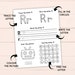 Alphabet Review Printable - Alphabet Revision Sheets - Letters ...
