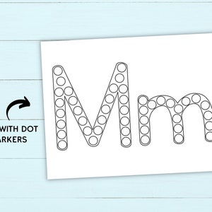 Printable Alphabet Dot Marker Pages Alphabet Do-at-dot Worksheets ...