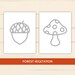 Fall Q-tip Tracing Sheets - Printable Preschool Worksheets for Fine ...