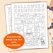 Printable Halloween Coloring Countdown - Halloween Countdown Coloring ...