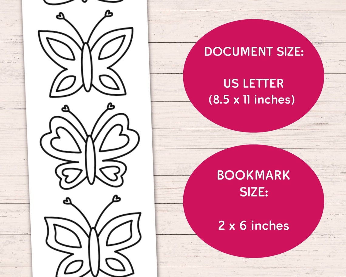 Bundle of 24 Coloring Bookmarks Spring Summer Fall - Etsy