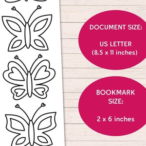 Bundle of 24 Coloring Bookmarks Spring Summer Fall - Etsy