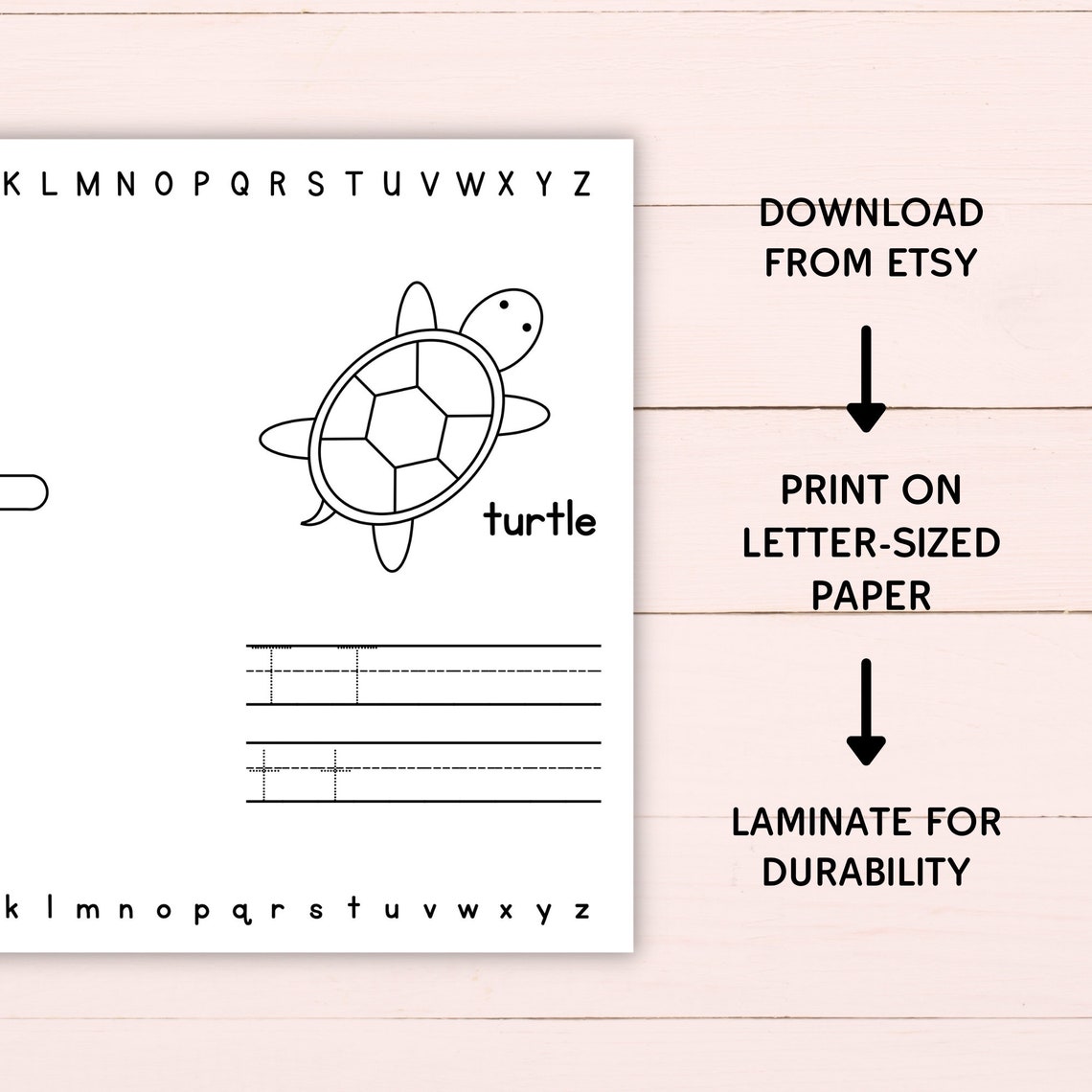 Printable Alphabet Play Dough Mats - Playdoh Mats for Toddlers ...