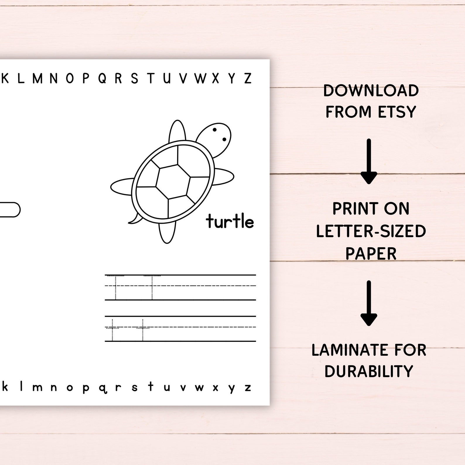 Printable Alphabet Play Dough Mats Playdoh Mats for Toddlers ...
