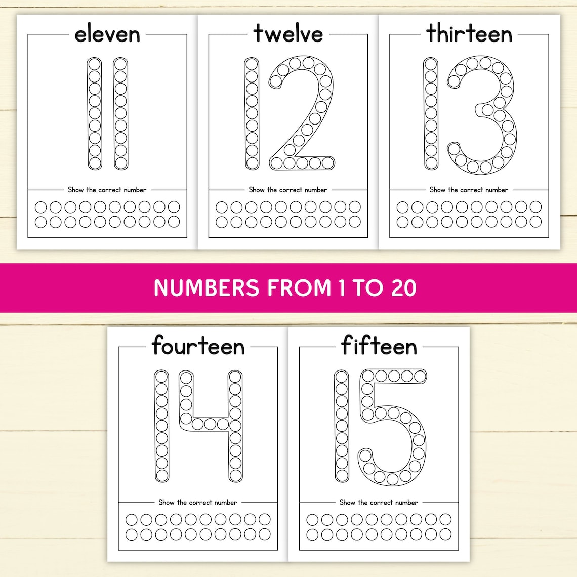 Dot-to-dot Numbers 1-20 - Printable Learning Activity for Kids ...