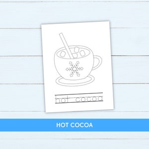 Printable Winter Tracing Sheets - Tracing Worksheets for Preschool ...