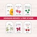 Cute Printable Mother's Day Gift Tag Bundle With Puns - PDF Digital ...