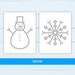 Winter Q-tip Tracing Sheets Printable Preschool Worksheets for Fine ...