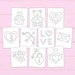 Valentine's Day Q-tip Tracing Sheets - Printable Preschool Worksheets ...