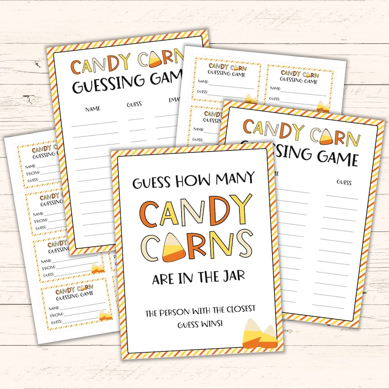 Candy Corn Game - Etsy