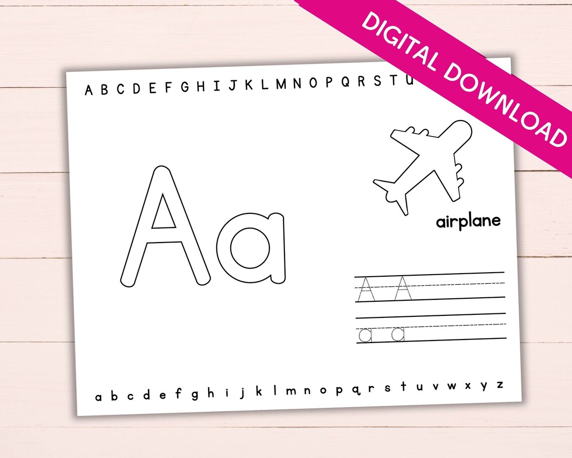 Printable Alphabet Play Dough Mats Playdoh Mats for Toddlers - Etsy