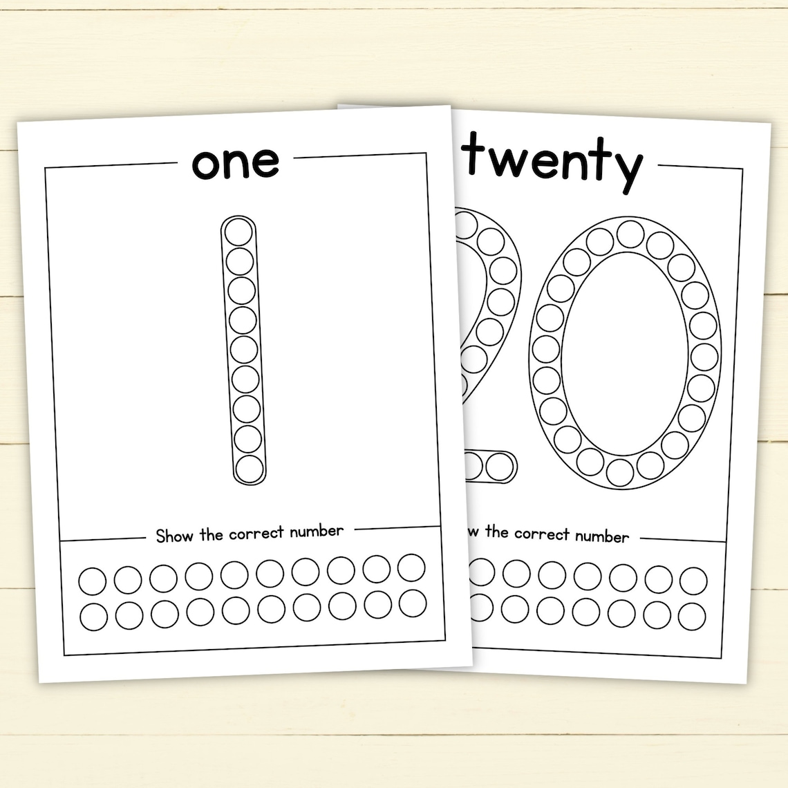Dot-to-dot Numbers 1-20 - Printable Learning Activity for Kids ...