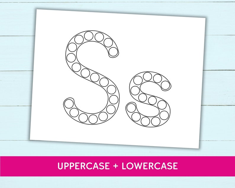 Printable Alphabet Dot Marker Pages Alphabet Do-at-dot Worksheets ...