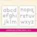 Q-tip Alphabet Tracing Sheets - Uppercase Letters + Lowercase Letters + Numbers 0-9 - Printable ...