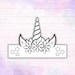 Unicorn Paper Crown Printable - Kids Coloring Craft - Unicorn Birthday ...