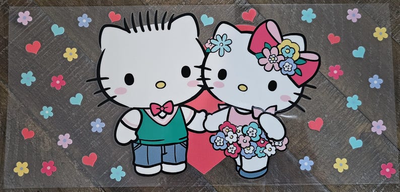 Hello Kitty UV DTF Cup Wraps Transfer Decal - Etsy