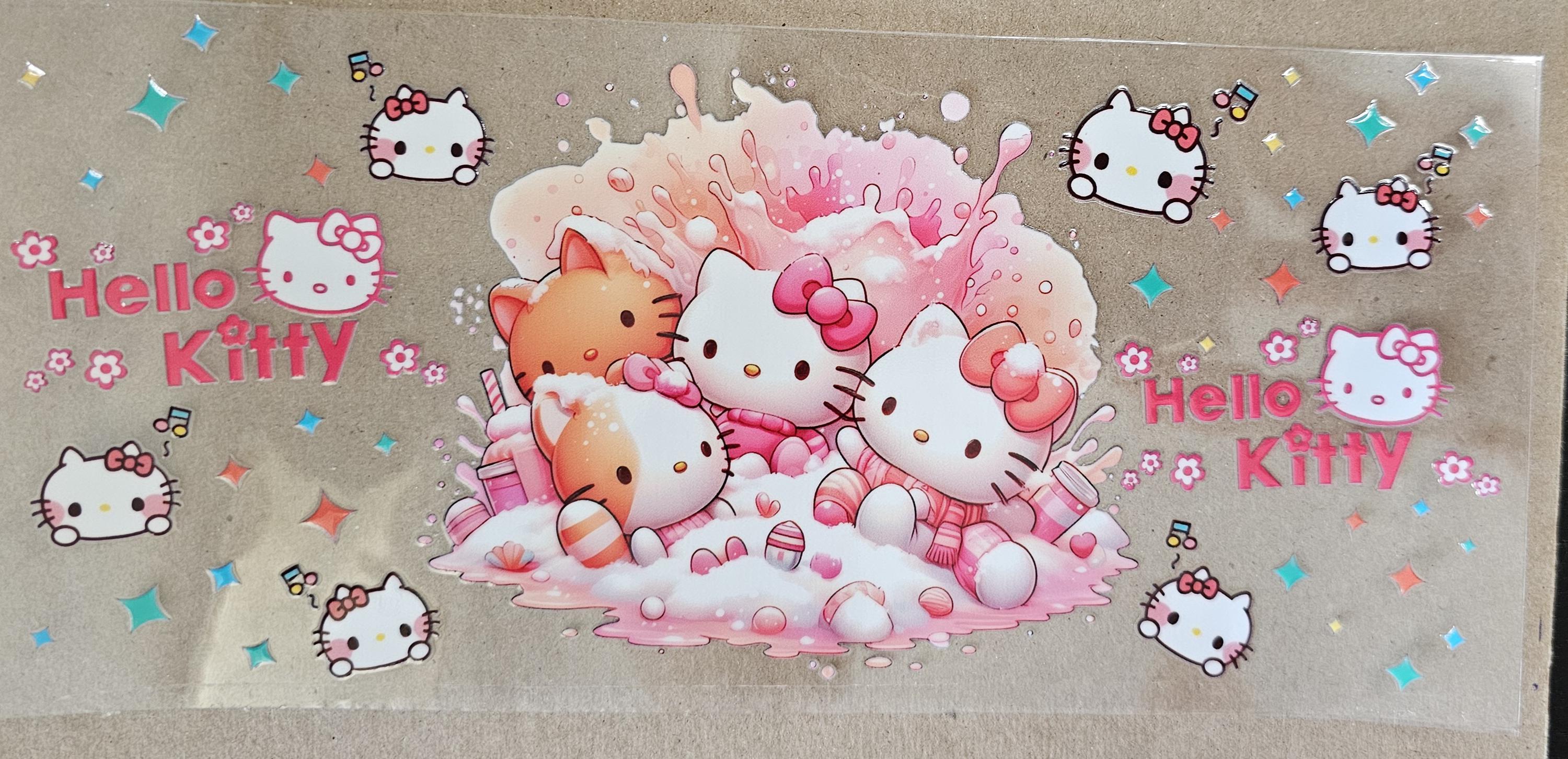 Hello Kitty and Friends UV DTF Cup Wraps Transfer Decal - Etsy